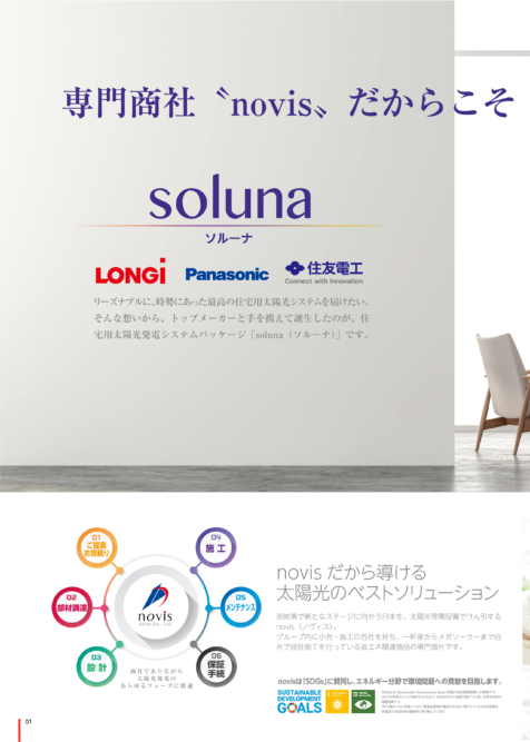 住宅システムパッケージ「soluna（ソルーナ）」が新しくなりました！2023年9月版 | 株式会社novis（ノヴィス）